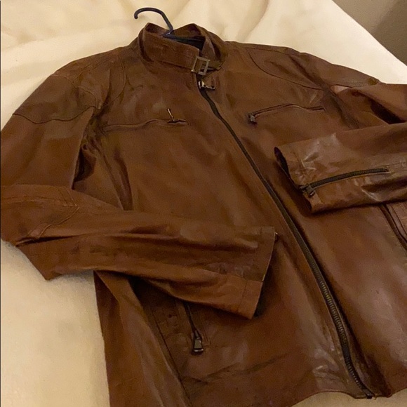 Leather Factory | Jackets & Coats | Authentic Italian Leather Jacket ...